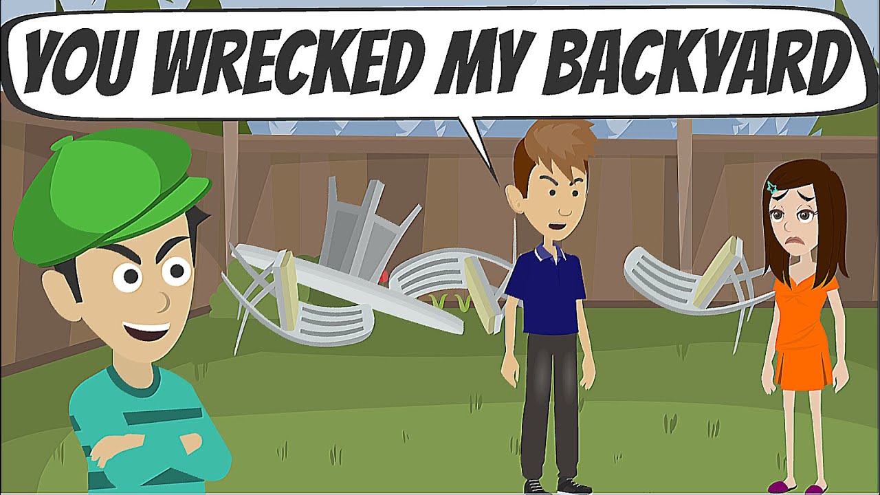 Chris Gets Luna Blamed for Wrecking Alex Frey's Backyard / Grounded ...