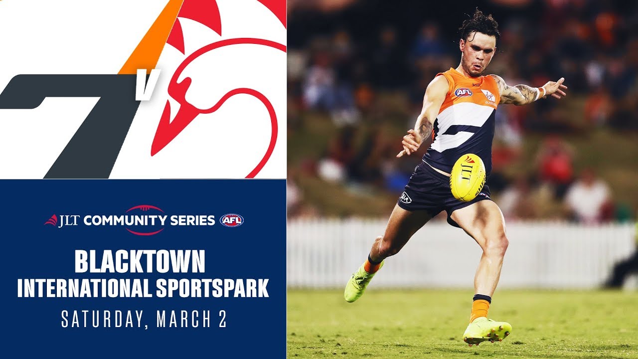 Gws V Sydney Highlights Jlt 2019 Afl Youtube