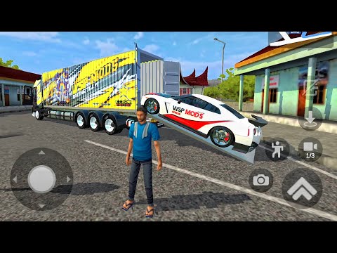 Bus Simulator Indonesia #12 - New Transporter Truck Driving (2020) - Best Android GamePlay