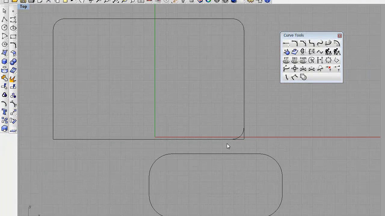 라이노3D 강의12.Curve Tools-03(Fillet Curves) - YouTube
