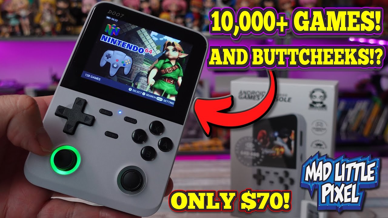 This Android Handheld SURPRISED ME! Has Over 10K Retro Games & FAT Butt ...