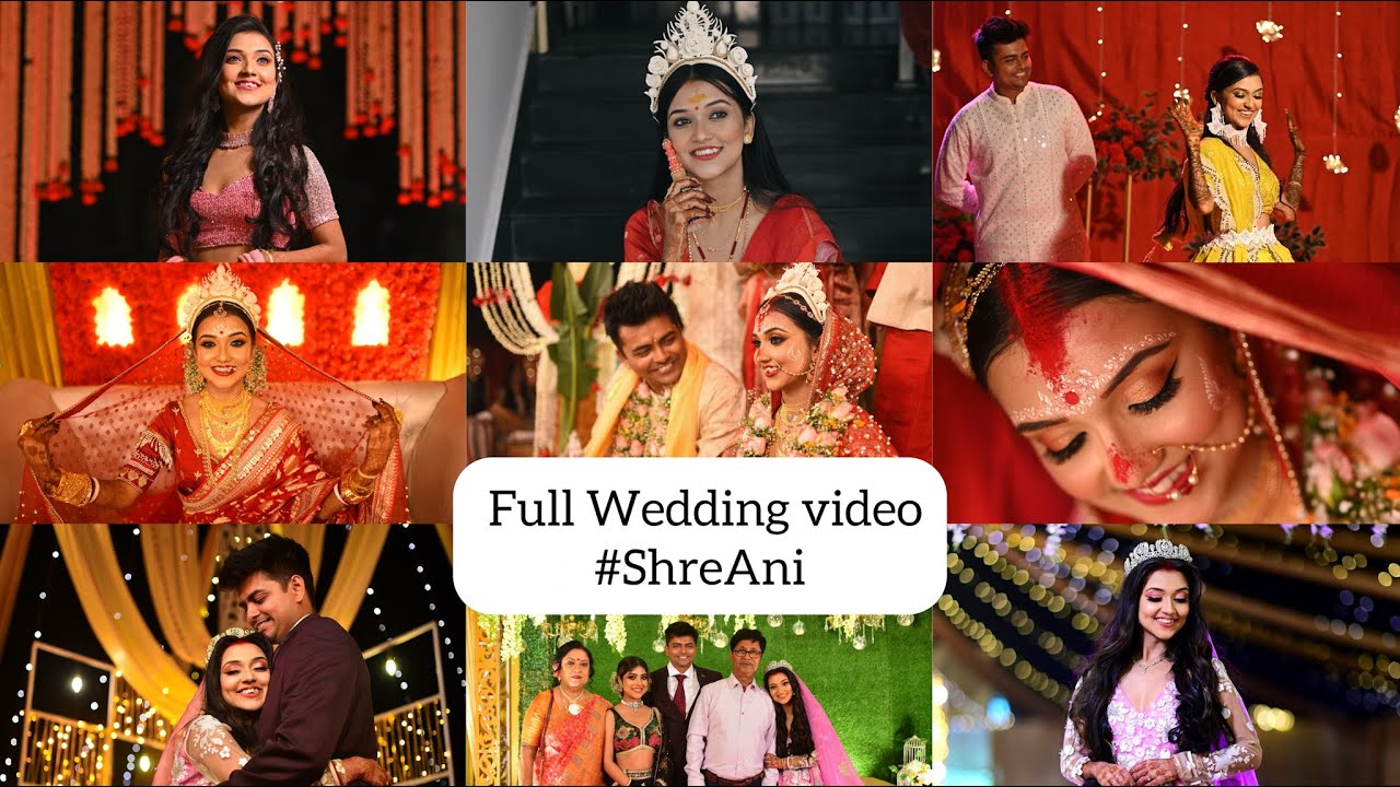 Shreyashi Aniket's Full Wedding video #ShreAni #wedding #bengaliwedding ...