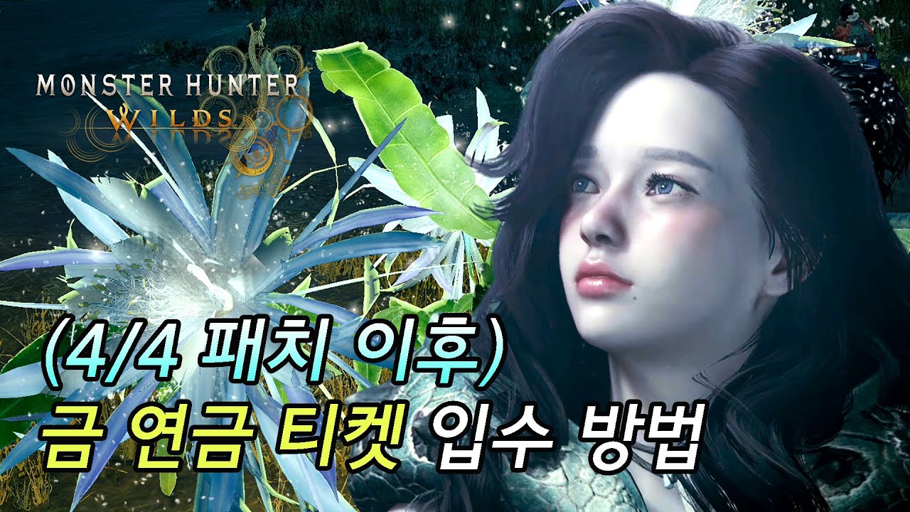몬스터 헌터 와일즈 44 업데이트 이후 하룻밤꽃 달빛가루 입수 방법 볼텍스 게이밍