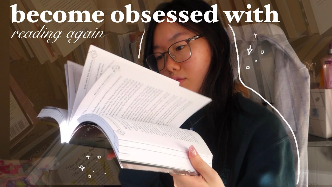 how to become obsessed with reading again - YouTube