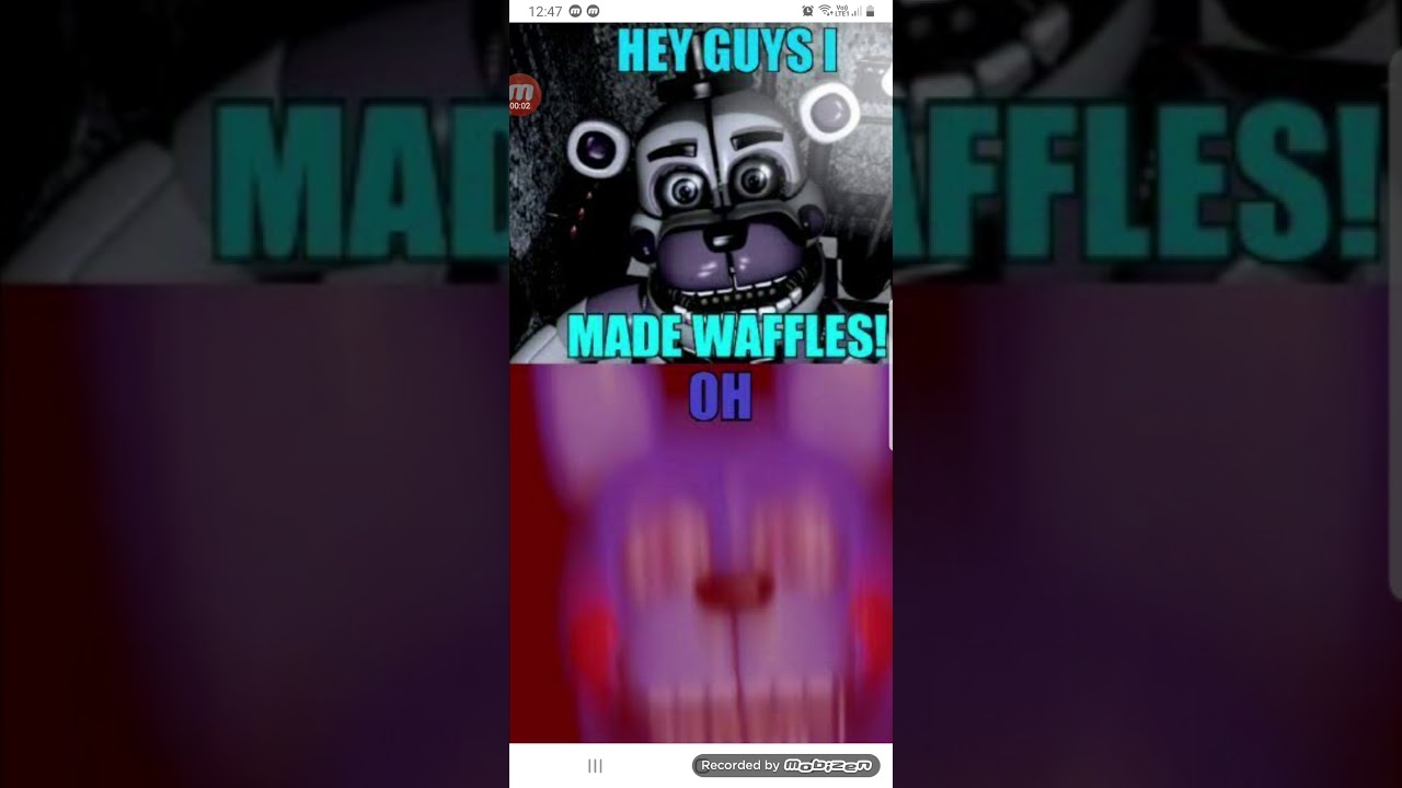 Funtime freddy made waffles - YouTube