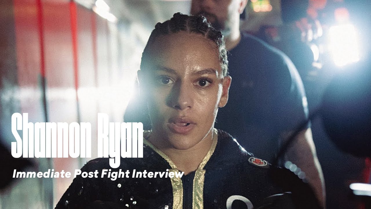 Shannon Ryan Post Fight Interview | Huge Boxing Origins: A New Dawn ...