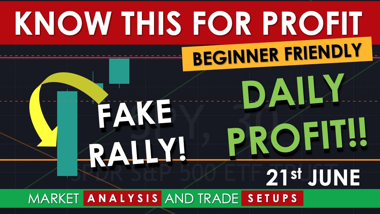 IS THIS A FAKE RALLY & Making Daily PROFIT - Day Trading SPY Options ...