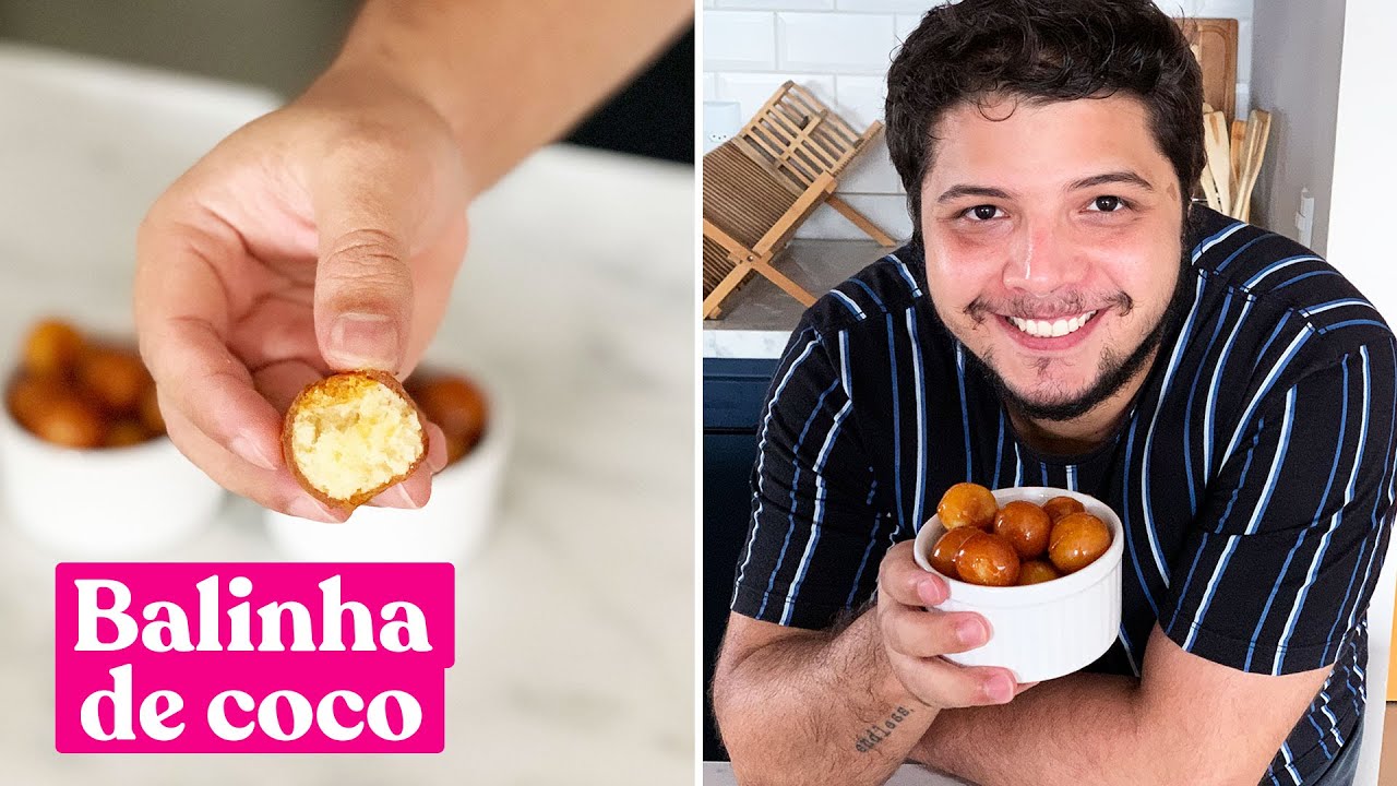 BALINHA DE COCO FÁCIL E BARATA | BALA DE VIDRO | Guia Dois - YouTube