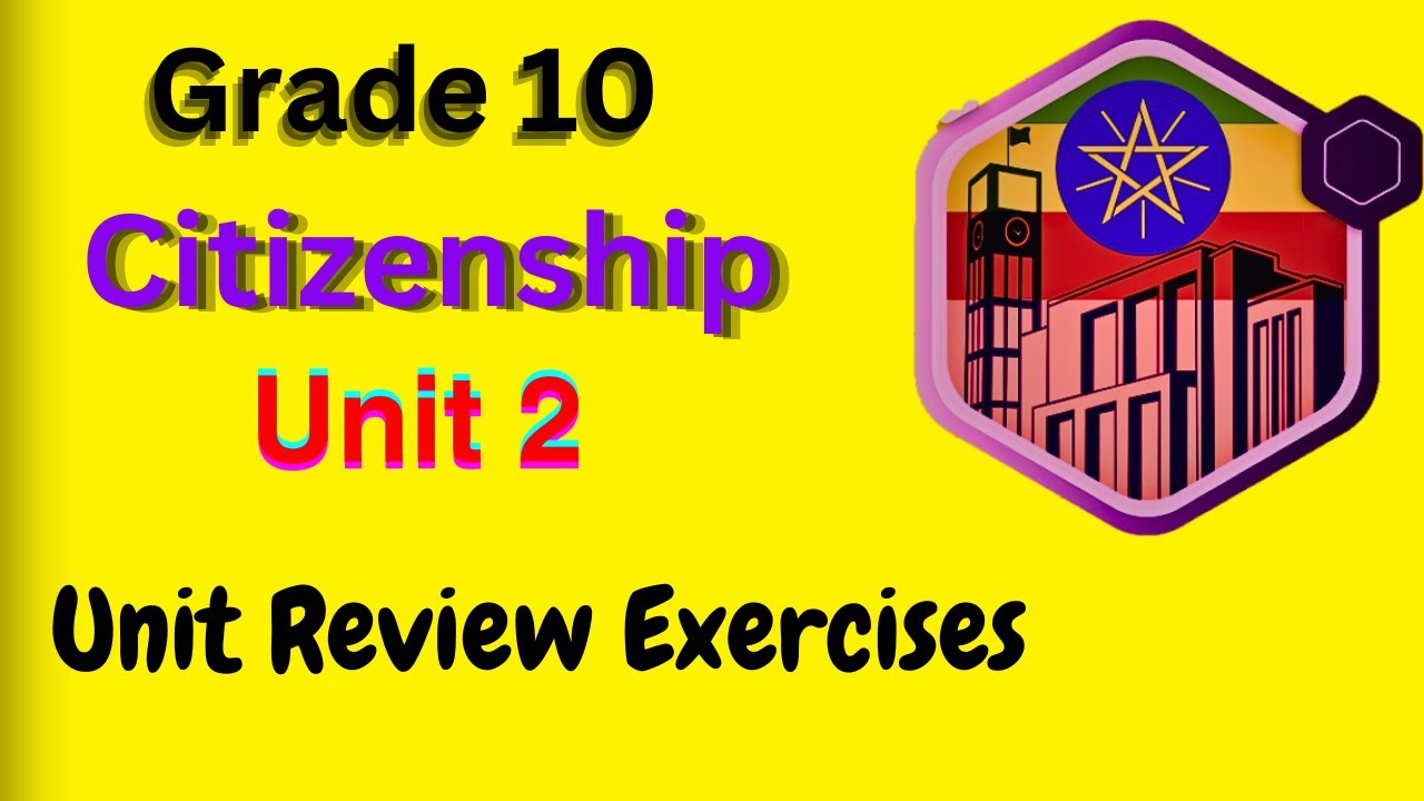 Unit 2 review exercises Answer - YouTube