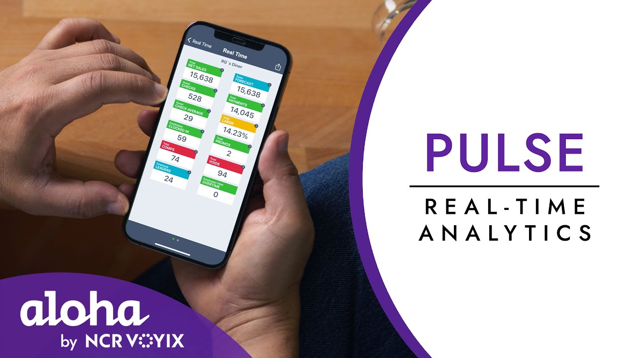 Real-Time Data for your Restaurant | Pulse by NCR Voyix - YouTube