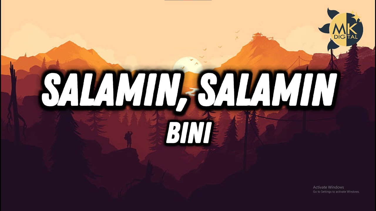 Salamin, Salamin - BINI [Lyrics Video] - YouTube