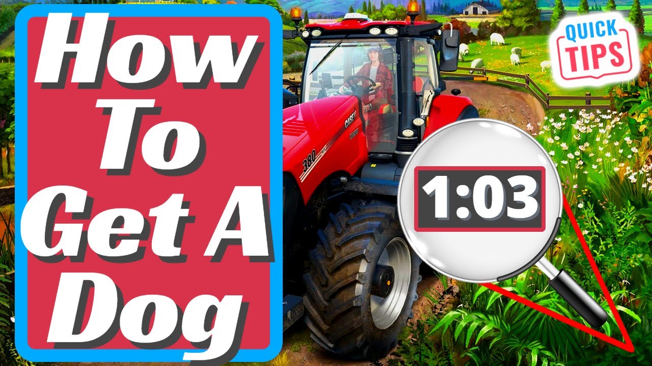 Farming Simulator 22 - How To Get A Dog - YouTube