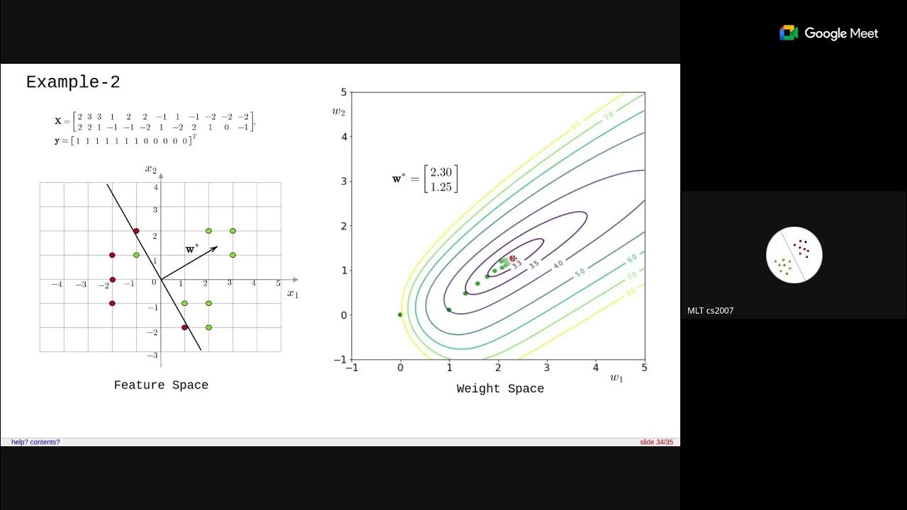 Week-9: Perceptron and Logistic Regression - YouTube