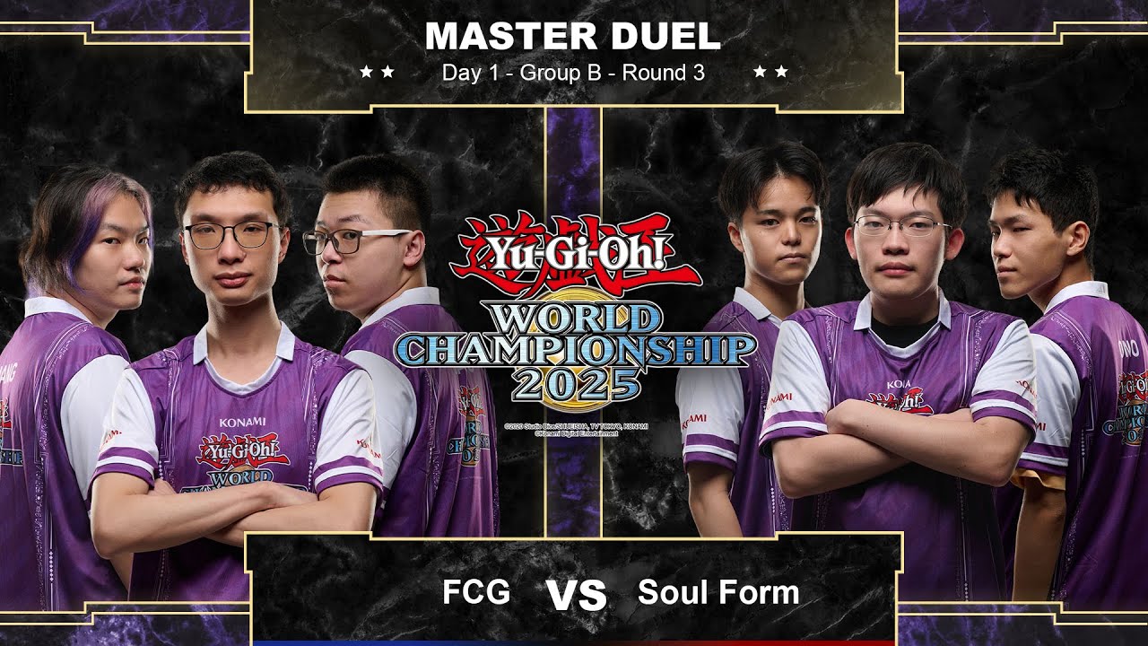 Yu-Gi-Oh! MASTER DUEL World Championship 2025 Round 3: FCG vs Soul Form ...