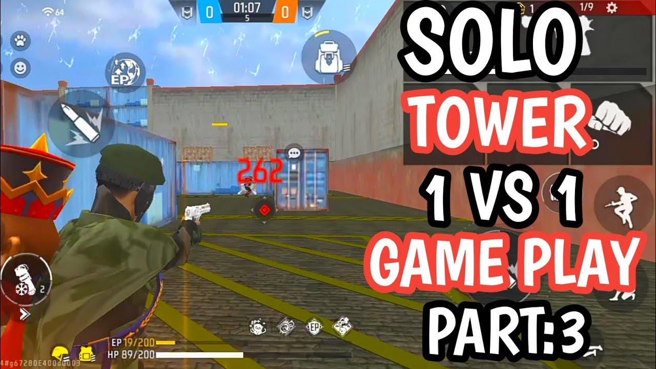 SOLO TOWER.1 VS 1.GAME PLAY.PART:3. - YouTube