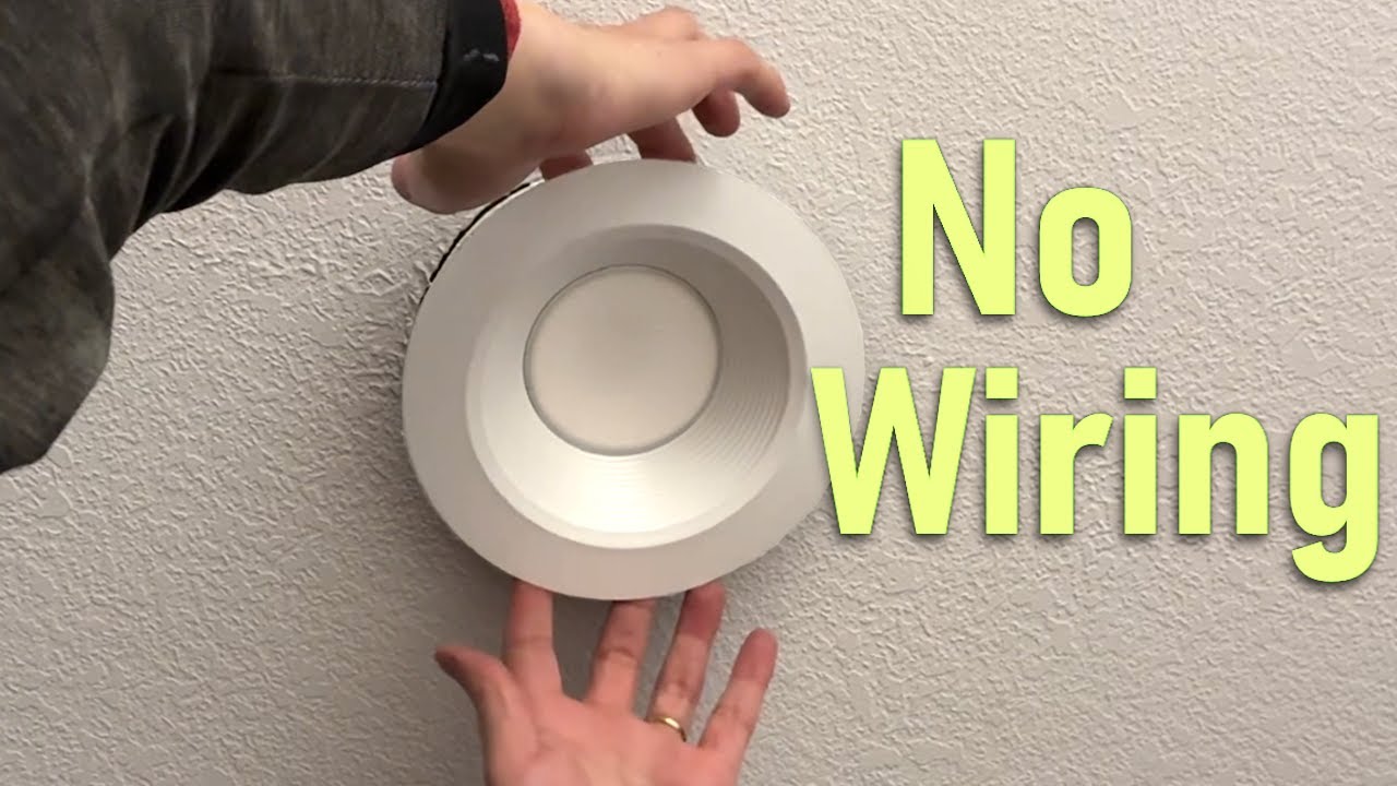 Old Recessed Light Easy Retrofit to LED - YouTube