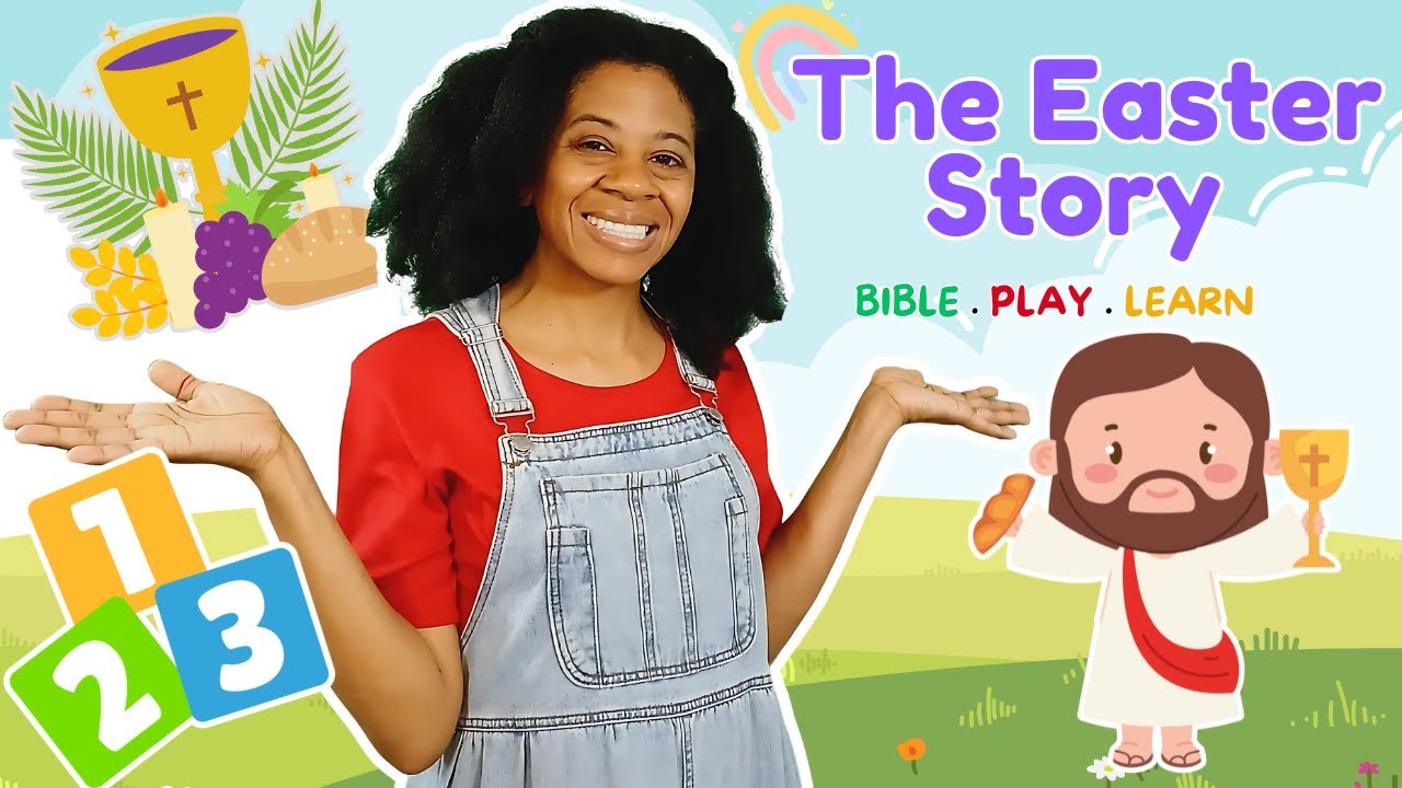 Easter Story For Kids 🍞 The Last Supper | Bible Story, Crafts ...