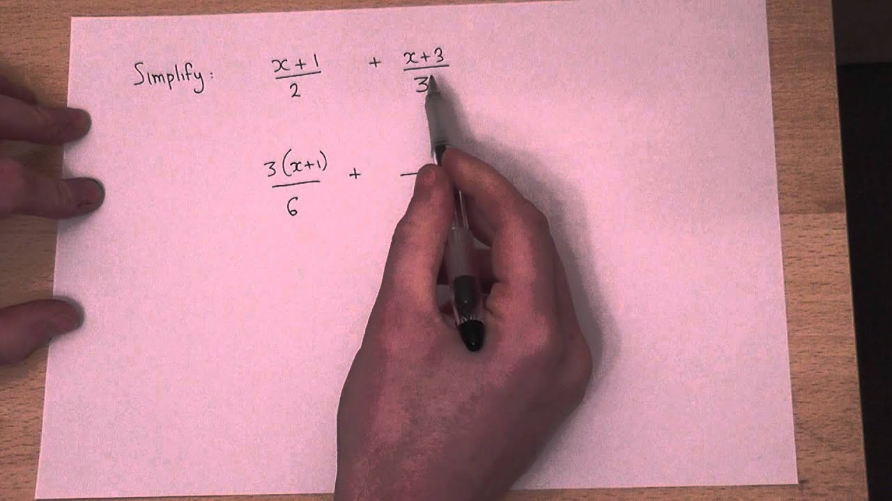 Algebraic Fractions How To Add Algebraic Fractions Easily YouTube algebraic-fractions-how-to-add-algebraic-fractions-easily-youtube