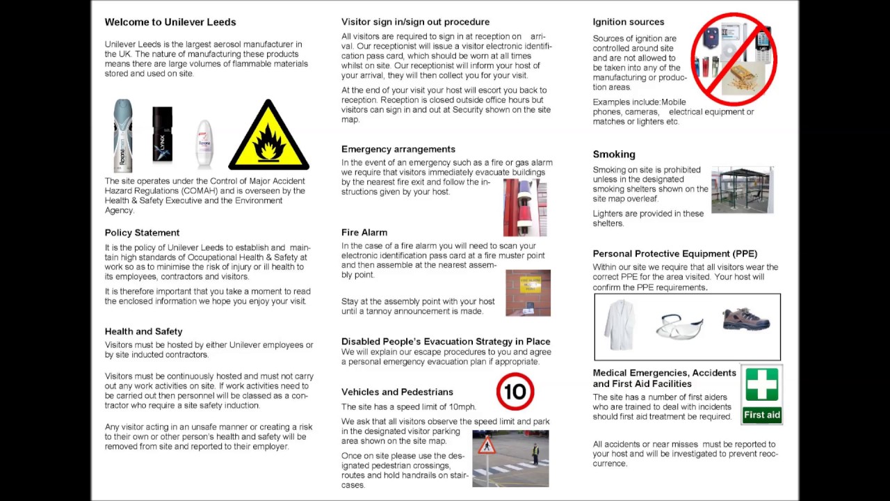 Safety Booklet - YouTube