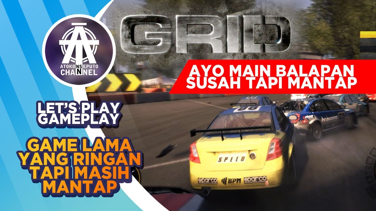 GAMEPLAY RACE DRIVER GRID 2008 | RACE DRIVER GRID | AYO MAIN GRID 2008 ...