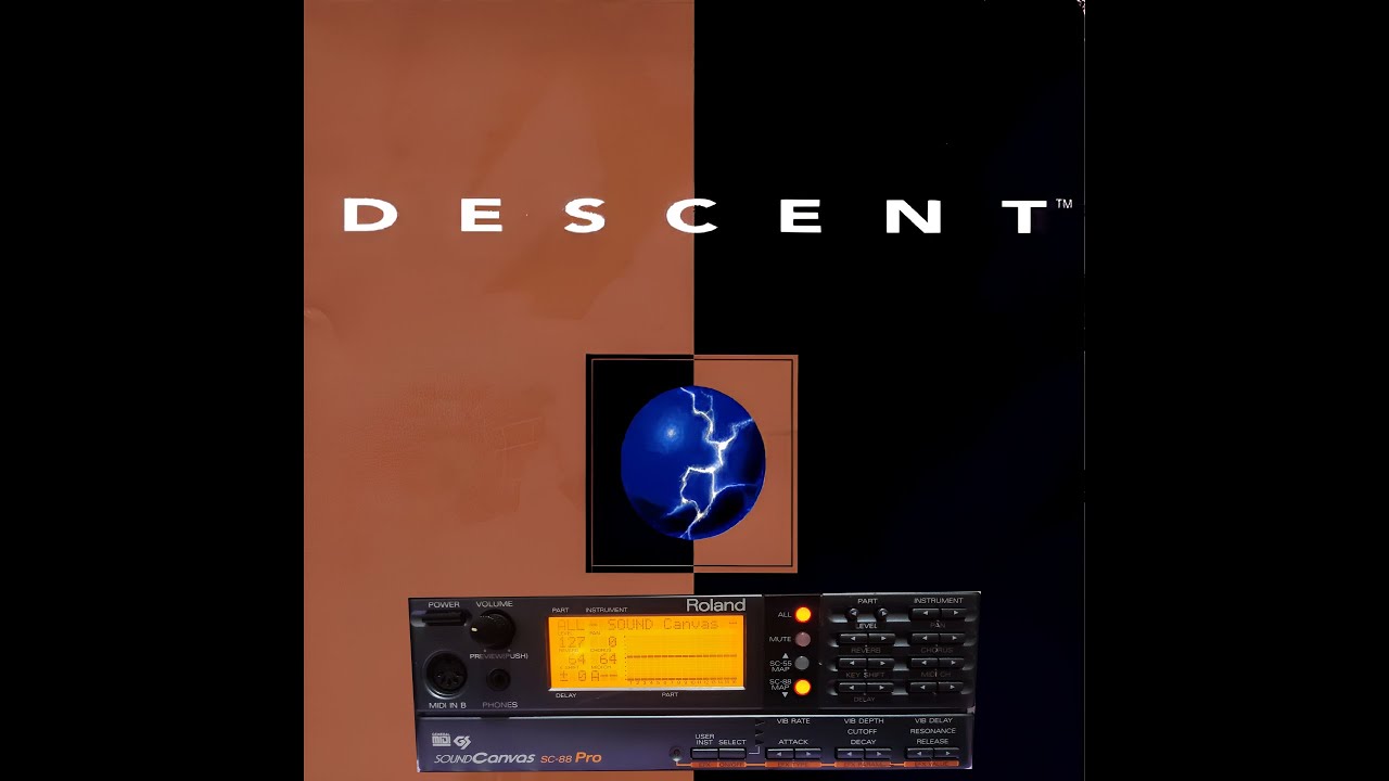 Descent Soundtrack | Roland Sound Canvas SC-88 | Interplay - 1994 - YouTube