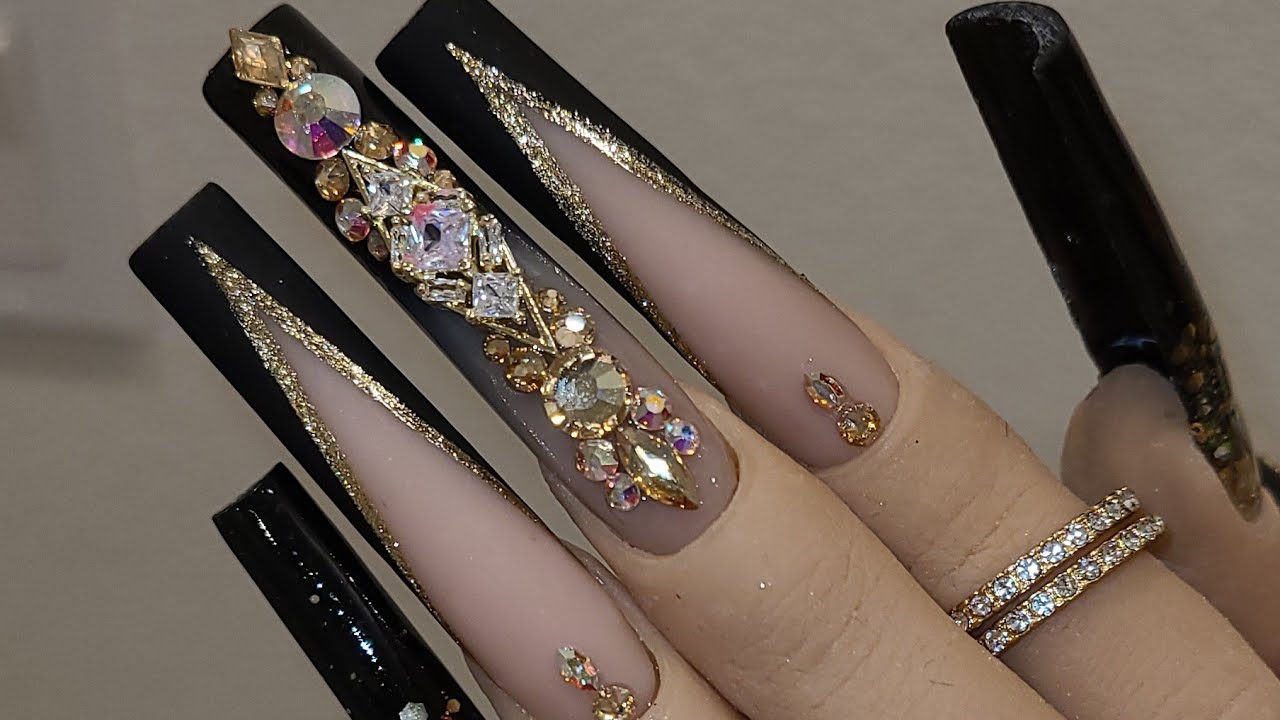Glam Black Design | Bling Bling - YouTube