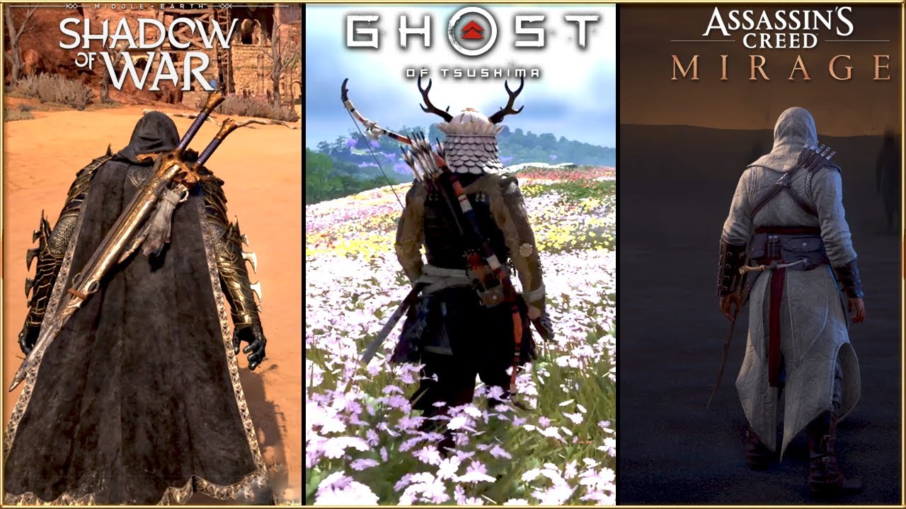 How similar are these 3 games in terms of combat? - YouTube