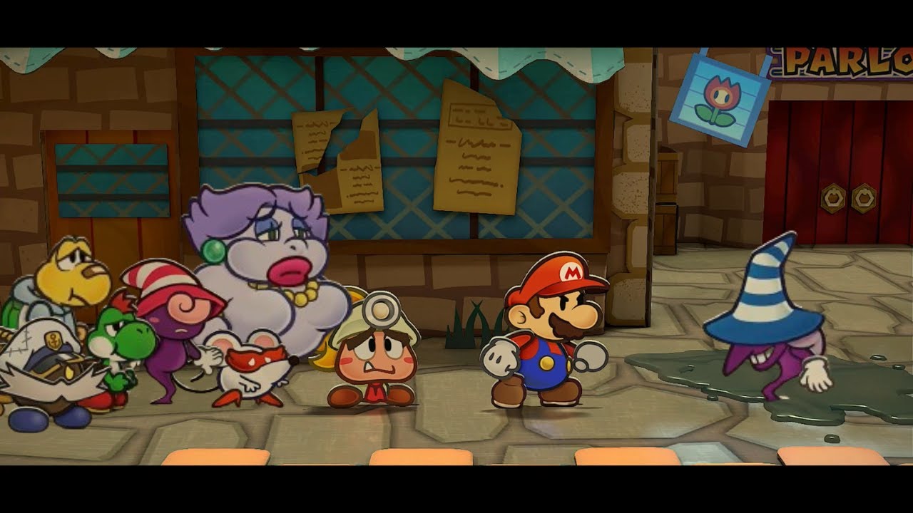 Paper Mario: The Thousand Year Door (Remake) - All Partners Reaction to ...