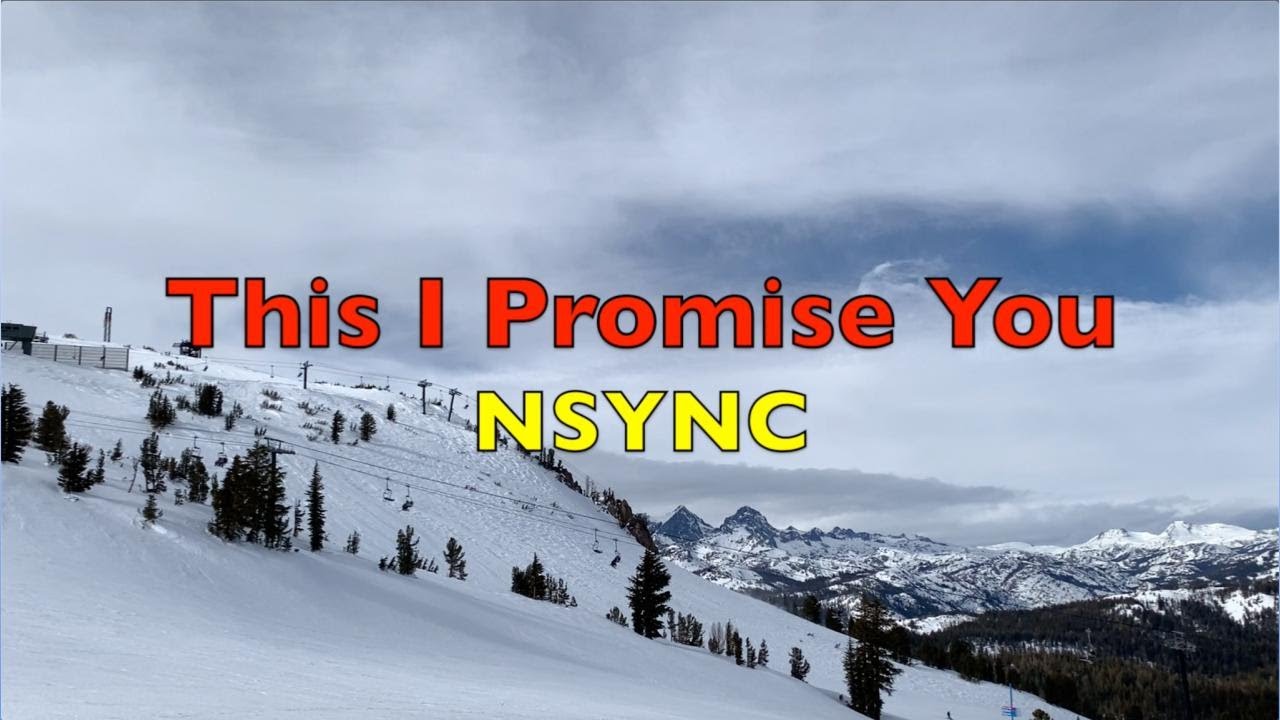This I Promise You - NSYNC | Lyrics - YouTube
