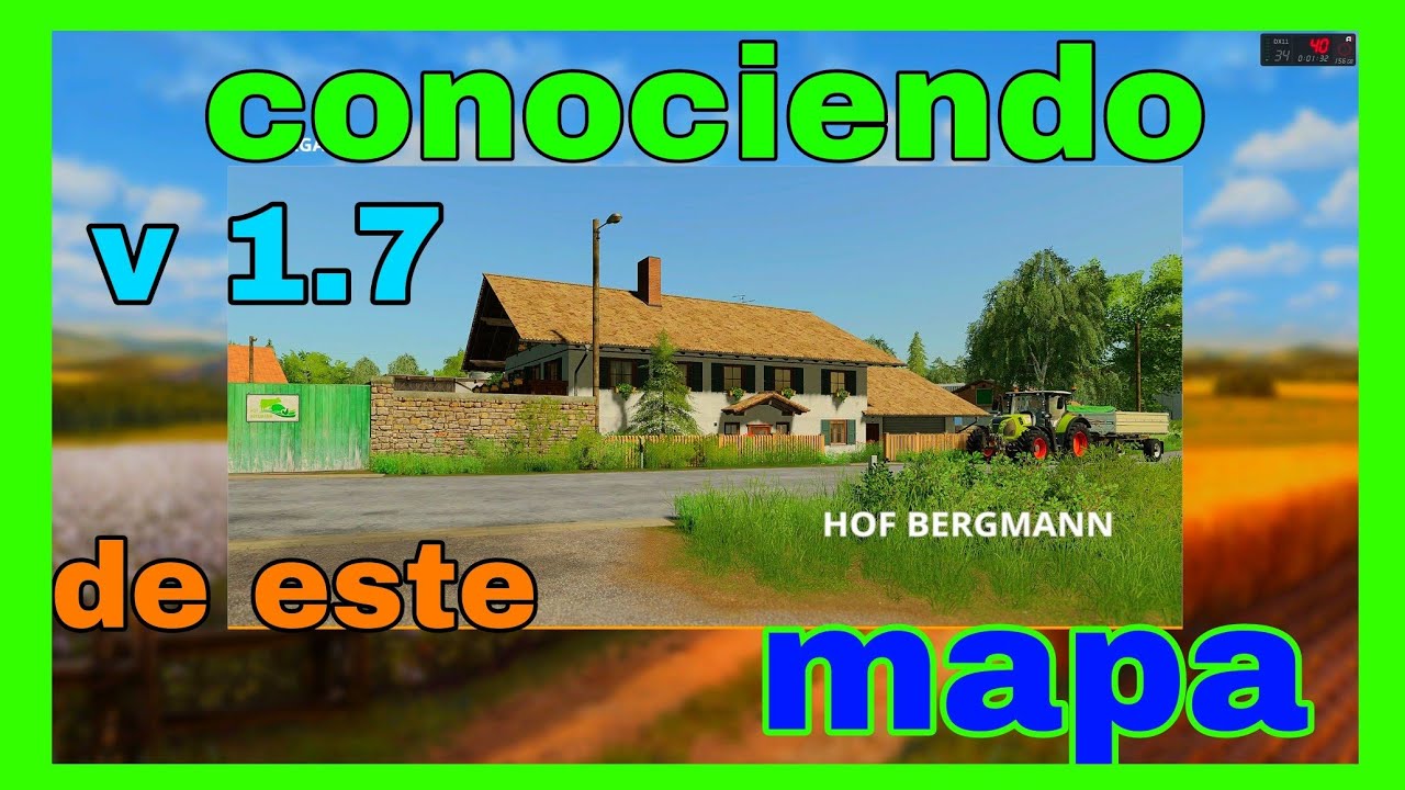 FS19- Hof Bergmann Map V1.0.0.7 - New Actualización - YouTube