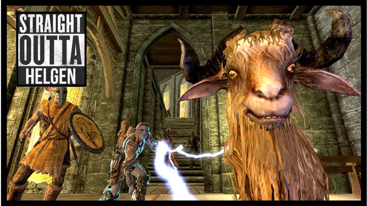 TEAR OFF THEIR HEADS - Skyrim Straight Outta Helgen | Episode #16 - YouTube
