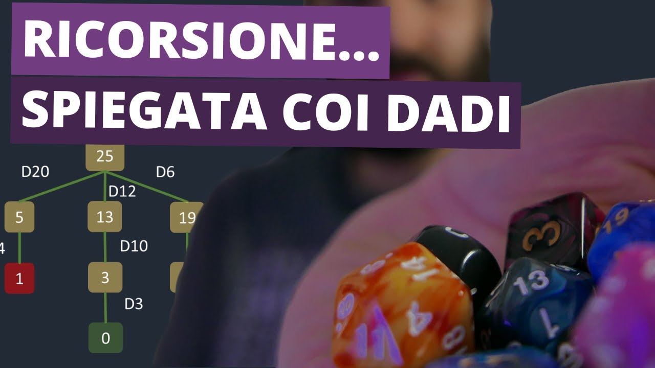 RICORSIONE: COME, QUANDO, E PERCHÉ SERVE (IN PYTHON) - AFK CODE ACADEMY - YouTube