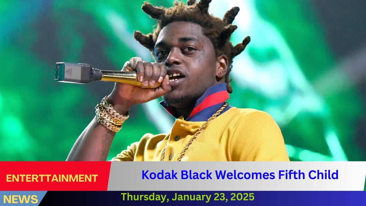 Kodak Black Welcomes Fifth Child - YouTube