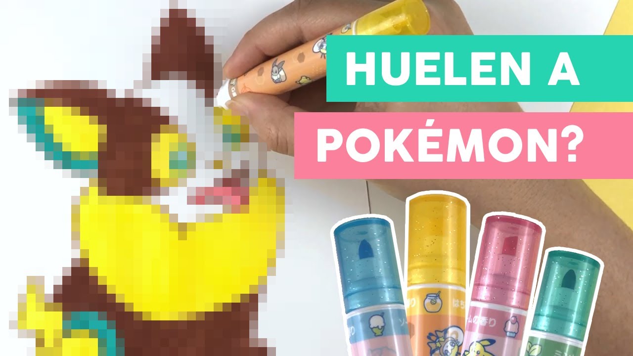 DIBUJO UN POKEMON CON MARCADORES DE POKEMON | Marcadores de Pokemon ...