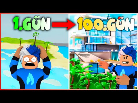ADADA HAYATTA KALMAYA ÇALIŞIYORUZ | ROBLOX DESERT ISLAND SURVİVAL | HAN KANAL EKİP