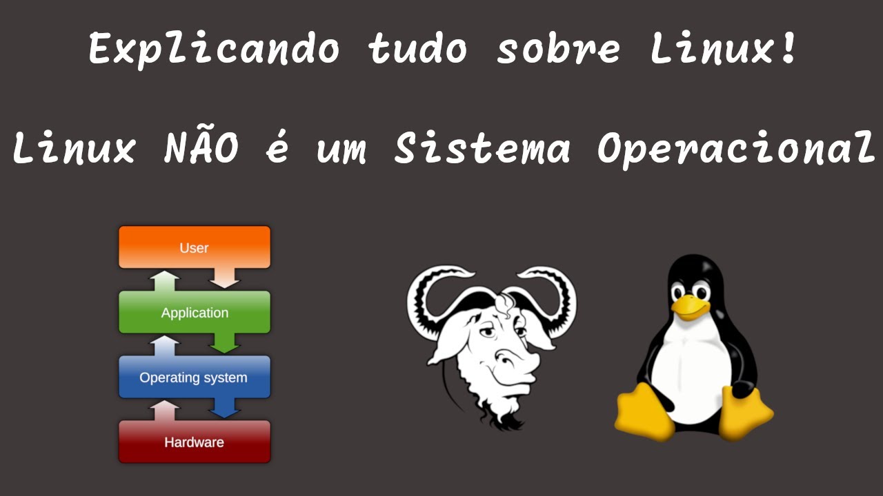 Explicando o Universo Linux: OS, Kernel, GNU, Distros - YouTube