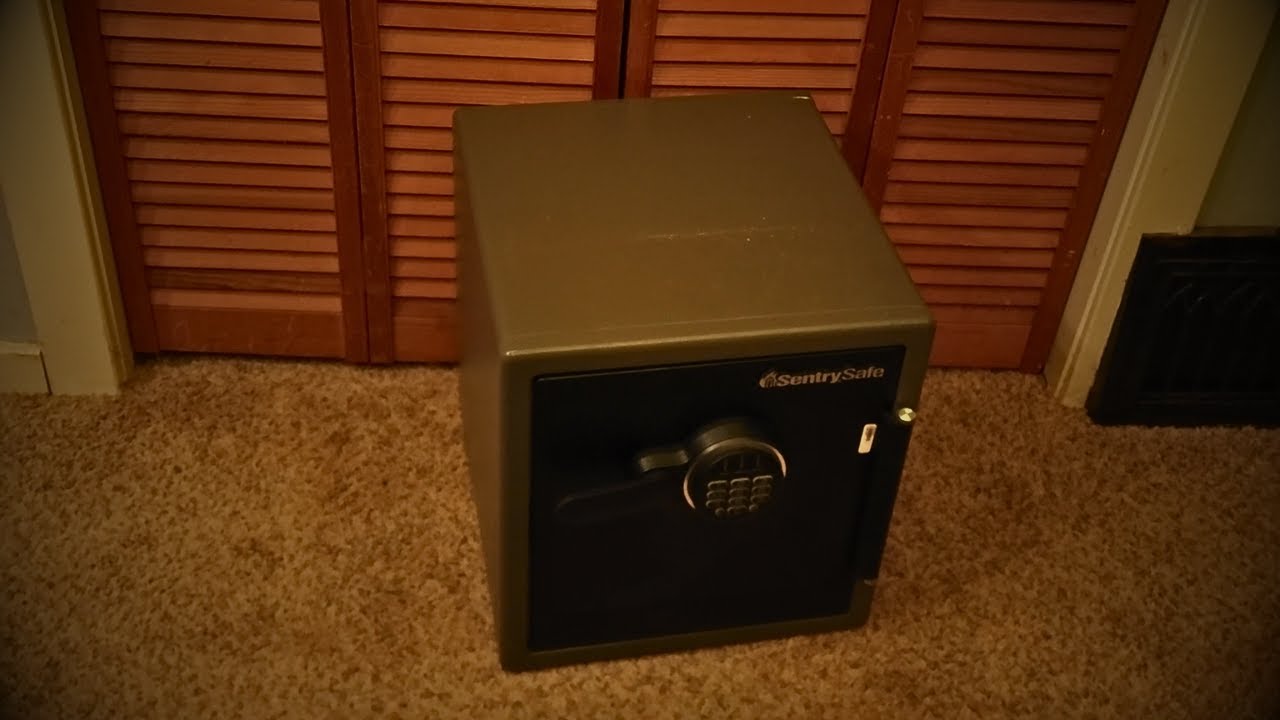 SENTRY SAFE 1 CU FT HOME SAFE - Product Video - YouTube