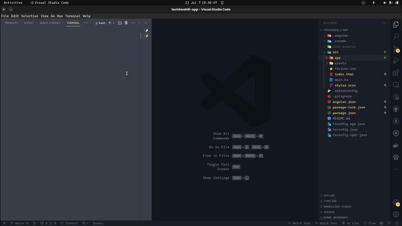 Angular CLI Commands & File Structure - YouTube