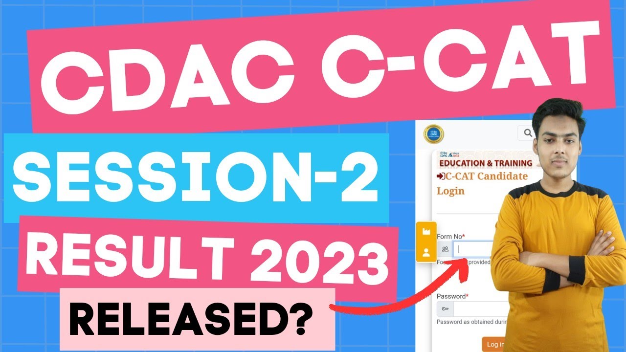 cdac ccat result 2023 | cdac ccat session 2 result 2023 | mahir academy ...