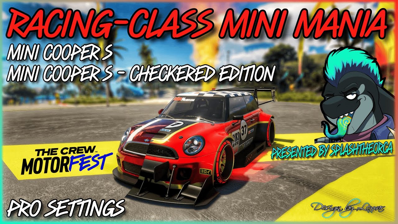 (Racing) MINI MANIA! Cooper S & Checkered Edition - The Crew Motorfest ...