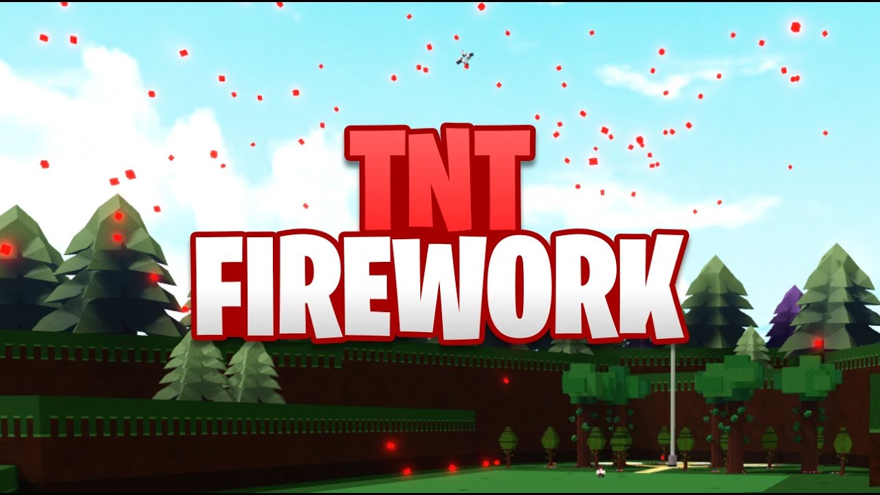 TNT FIREWORK TUTORIAL!! | Build a Boat for Treasure ROBLOX - YouTube