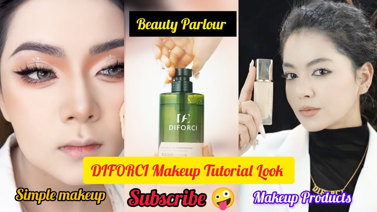 Least Face Makeup Tutorial Look Only 2 minutes Full Face wash and New ...