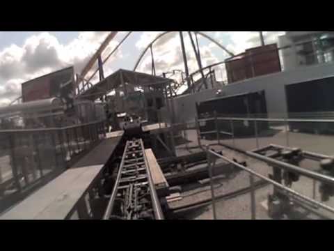 Backlot Stunt Coaster (just POV) Canada's Wonderland - YouTube