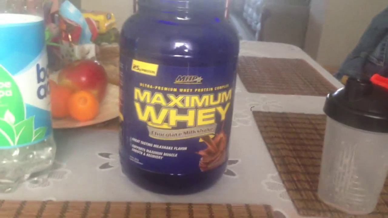 Maximum Whey "MHP" Chocolate - YouTube