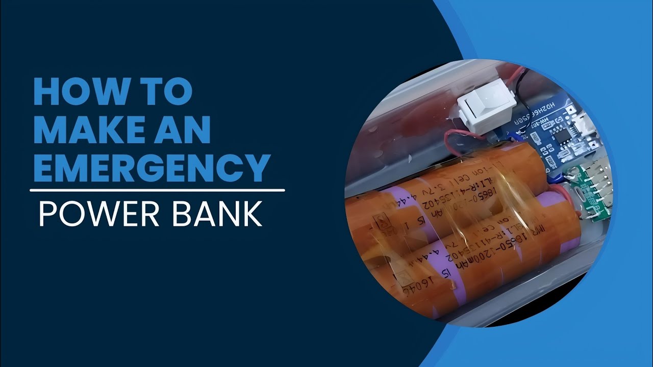 How to make a power bank || mini powerbank #powerbank #experiment - YouTube