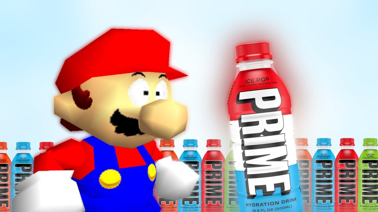 Mario Drinks PRIME - YouTube
