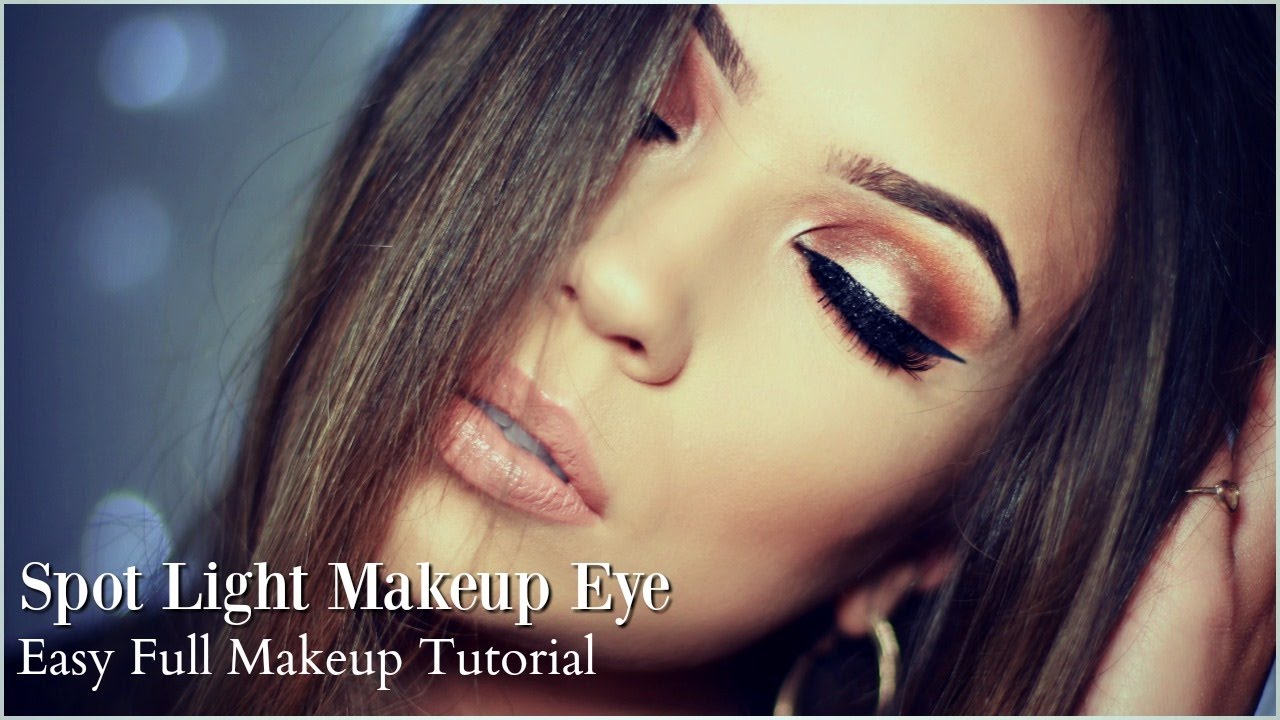 Makeup Tutorial Warm Smokey Spotlight Eye Makeup Full Glam Makeup