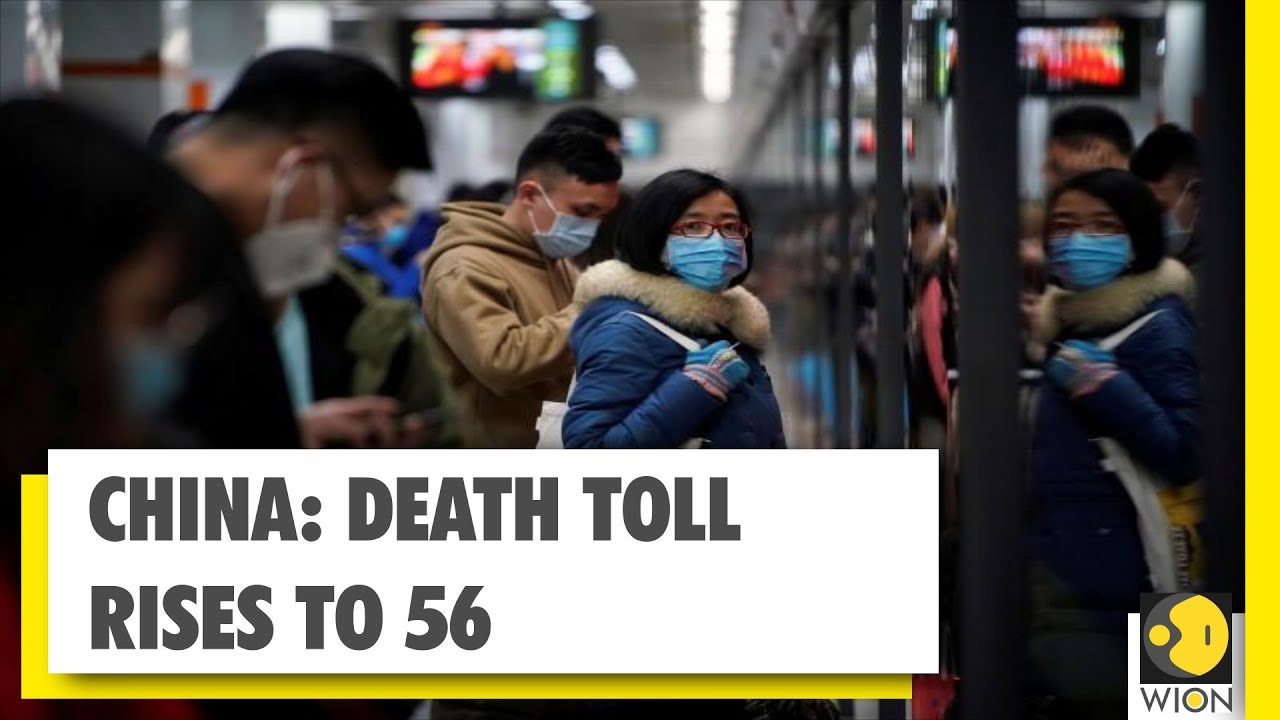 More than 1,975 people infected in China, death toll in rises to 56 ...