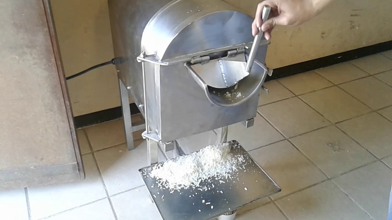 Rallador Industrial de Queso - YouTube