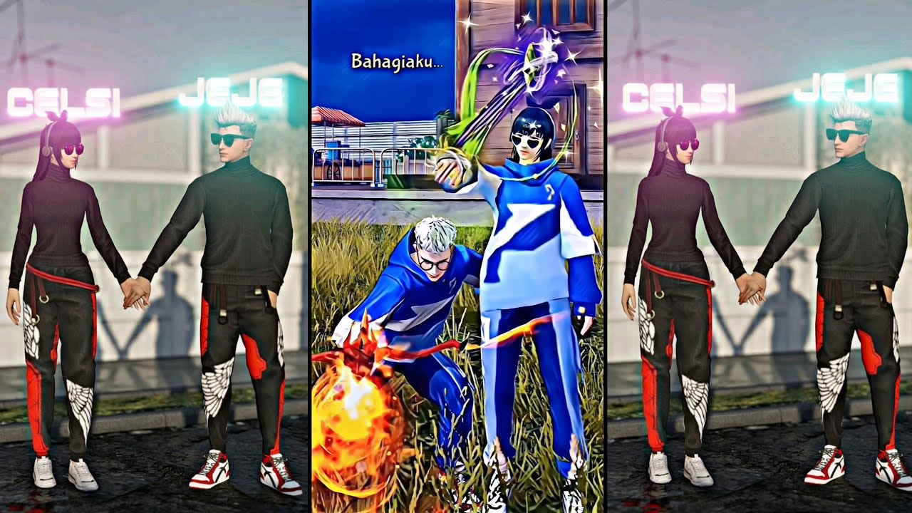 PRESET AM FF DUO BUCIN 💗🥰 || 🎵 BAHAGIAKU BILA BERSAMAMU || VIRAL TIKTOK ...